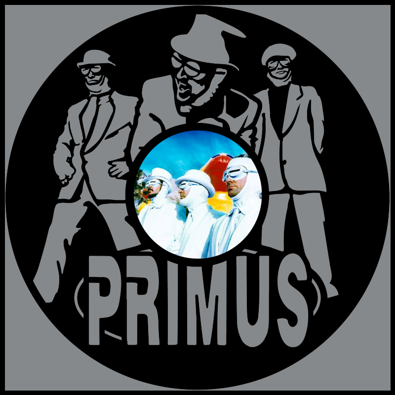Primus – Carved Vinyl Record Art Decor – Astro Vinyl Art