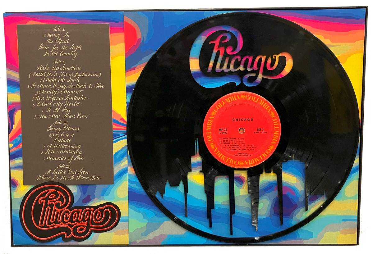 Chicago - Skyline – Astro Vinyl Art