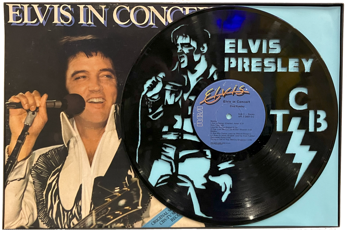 Elvis - TCB – Astro Vinyl Art