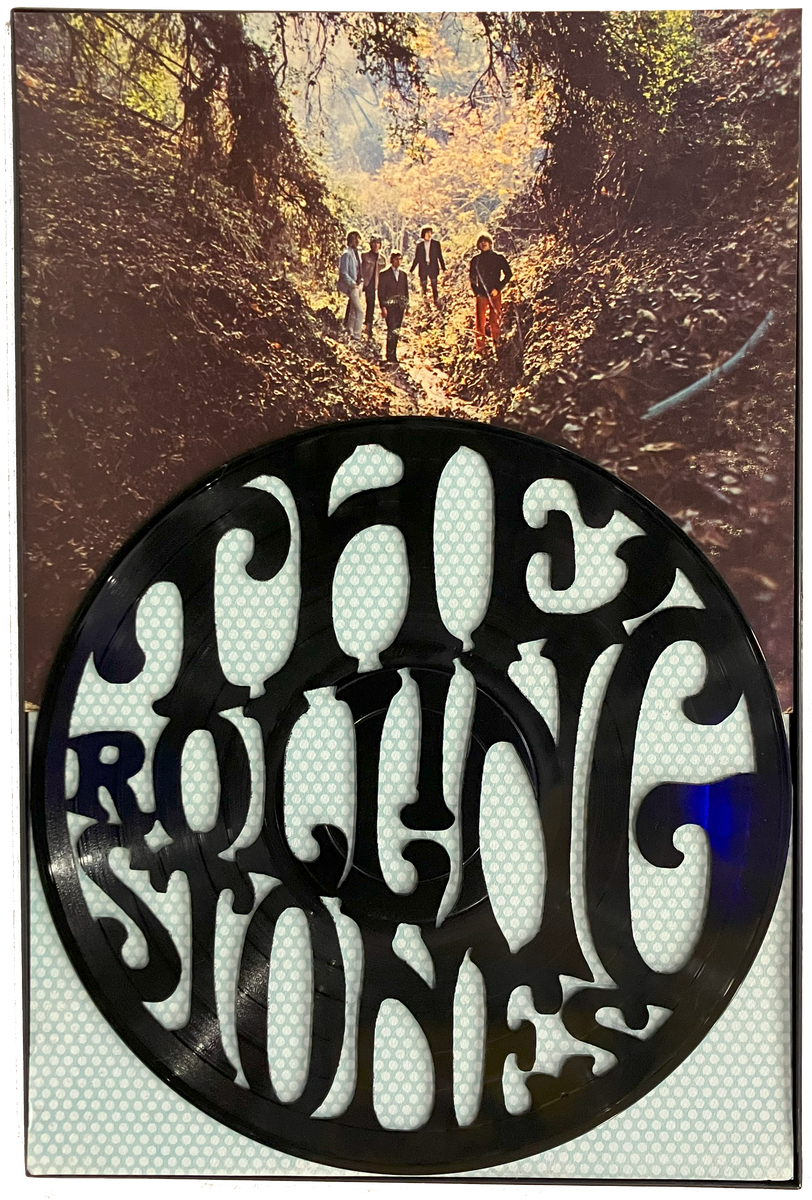 Rolling Stones – Astro Vinyl Art