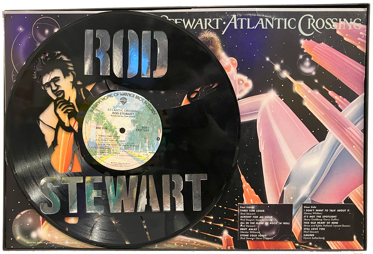 Rod Stewart – Astro Vinyl Art