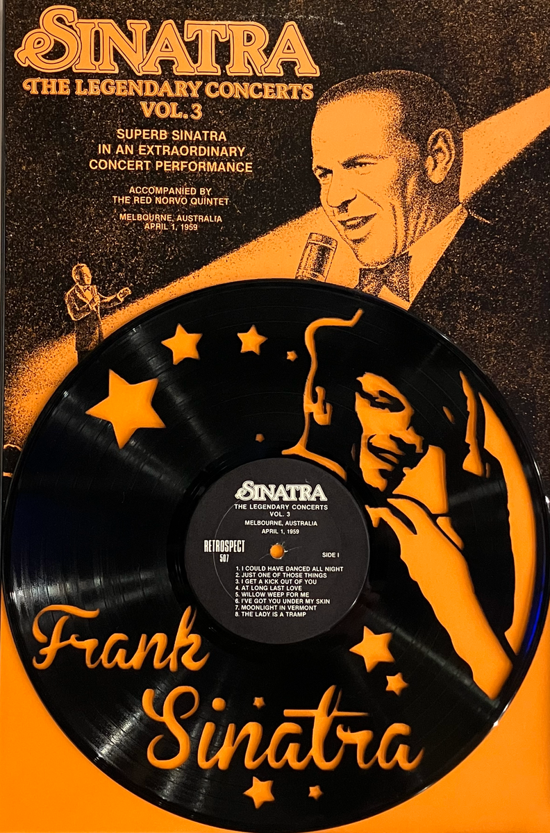 Frank Sinatra – Astro Vinyl Art