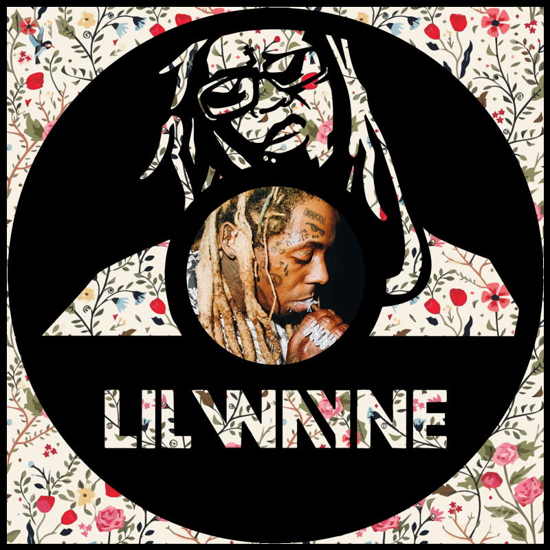 Lil Wayne - Carved Vinyl Record Art Decor – Astro Vinyl Art