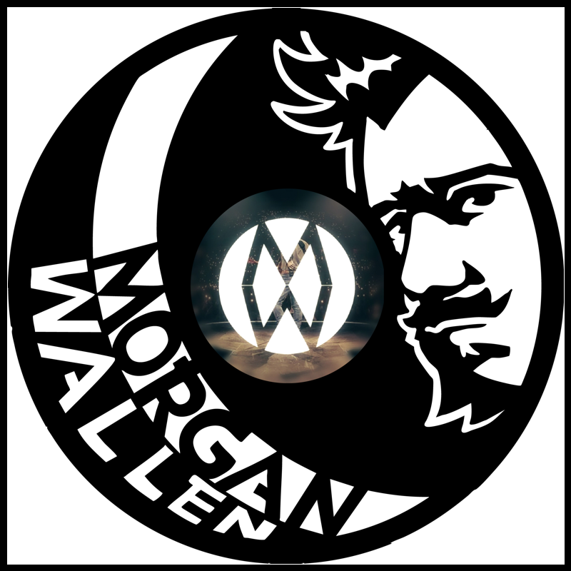 Morgan Wallen - Carved Vinyl Record Art Decor – Astro Vinyl Art