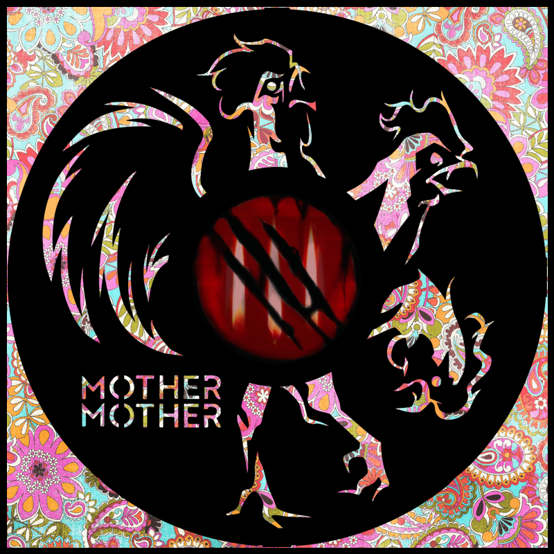 mother mother - Carved Vinyl Record Art Decor – Astro Vinyl Art