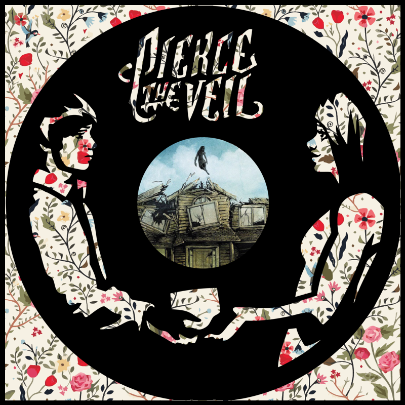 pierce the veil - Carved Vinyl Record Art Decor – Astro Vinyl Art