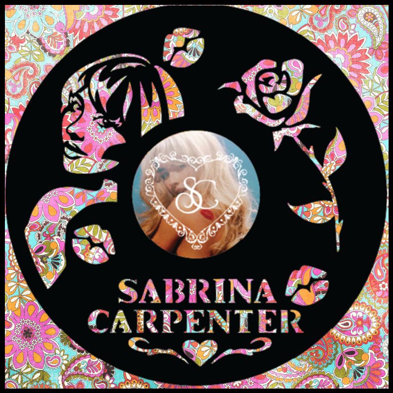 Sabrina Carpenter - Carved Vinyl Record Art Decor – Astro Vinyl Art