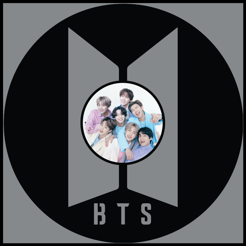 Bts – Carved Vinyl Record Art Decor – Astro Vinyl Art