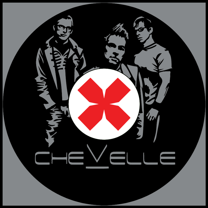 Chevelle – Carved Vinyl Record Art Decor – Astro Vinyl Art