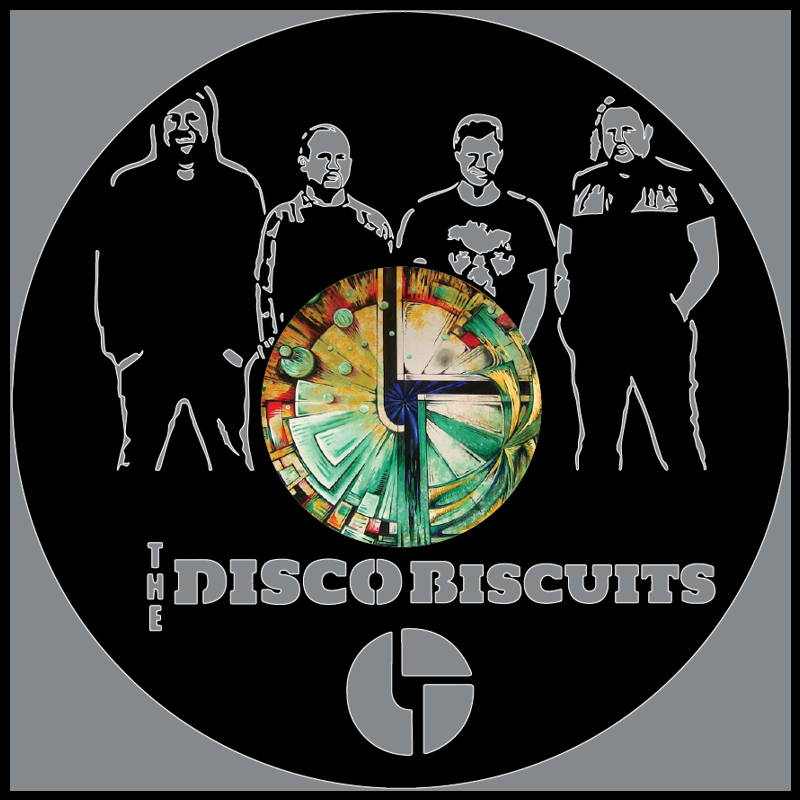 Disco Biscuits – Carved Vinyl Record Art Decor – Astro Vinyl Art