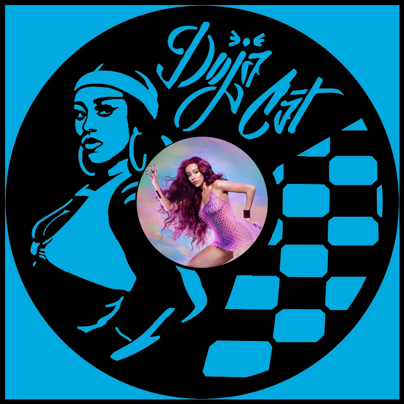 Doja Cat – Carved Vinyl Record Art Decor – Astro Vinyl Art