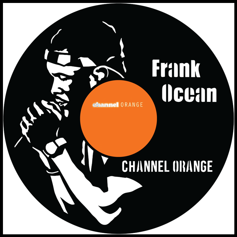 Frank Ocean Channel Orange – Carved Vinyl Record Art Decor – Astro ...