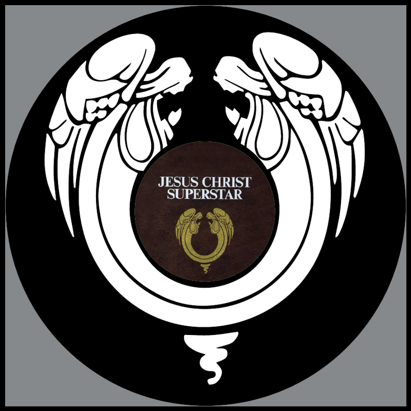 Jesus Christ Superstar – Carved Vinyl Record Art Decor – Astro Vinyl Art