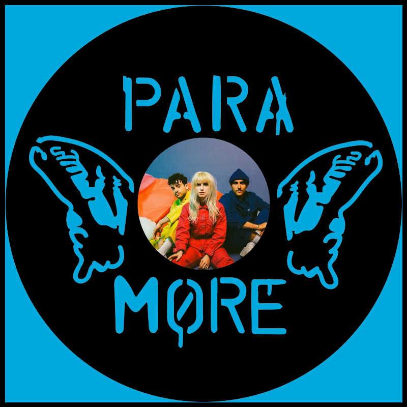 Paramore – Carved Vinyl Record Art Decor – Astro Vinyl Art