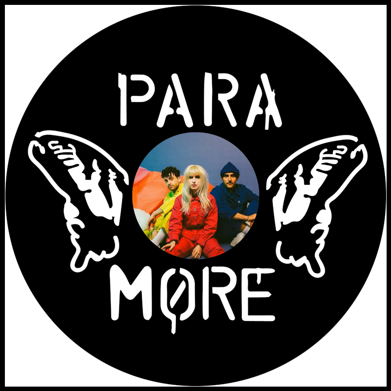 Paramore – Carved Vinyl Record Art Decor – Astro Vinyl Art